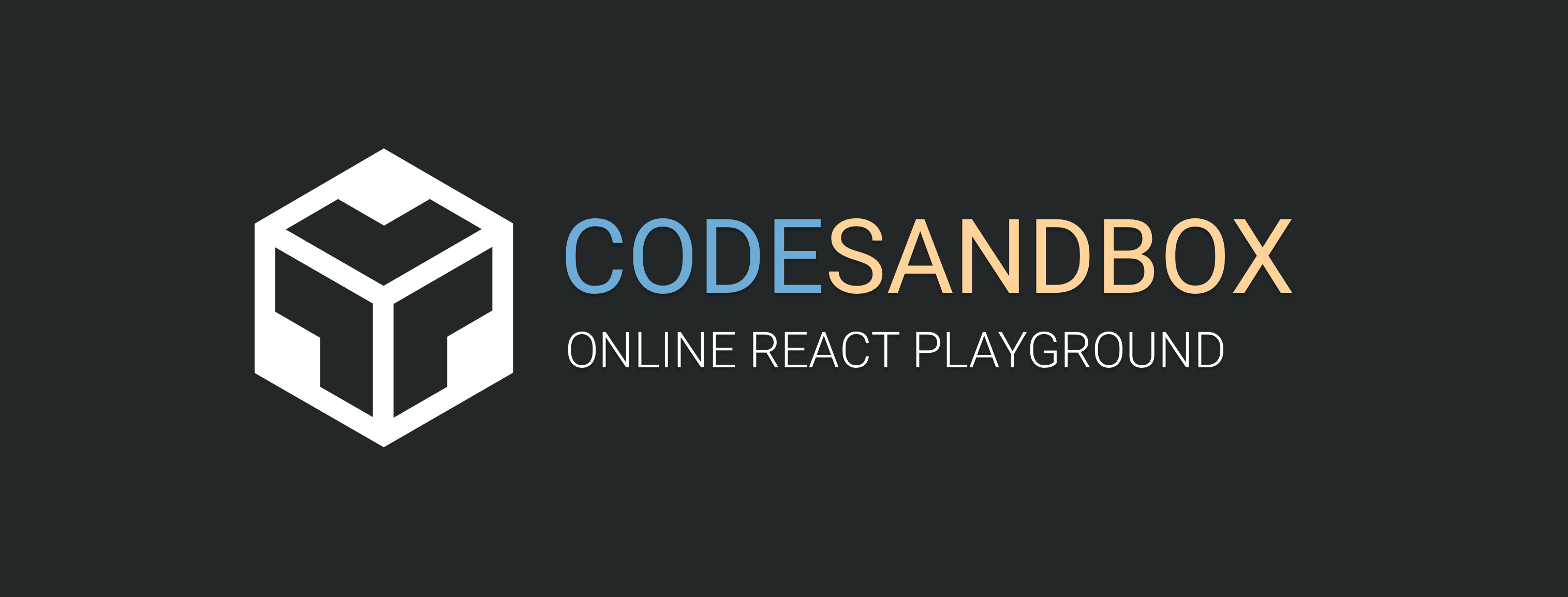 CodeSandbox — An online React editor 🏖